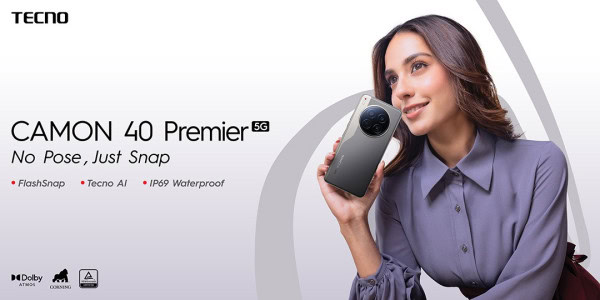 TECNO Camon 40 Premier 5G Launched in Pakistan with Smart AI ...