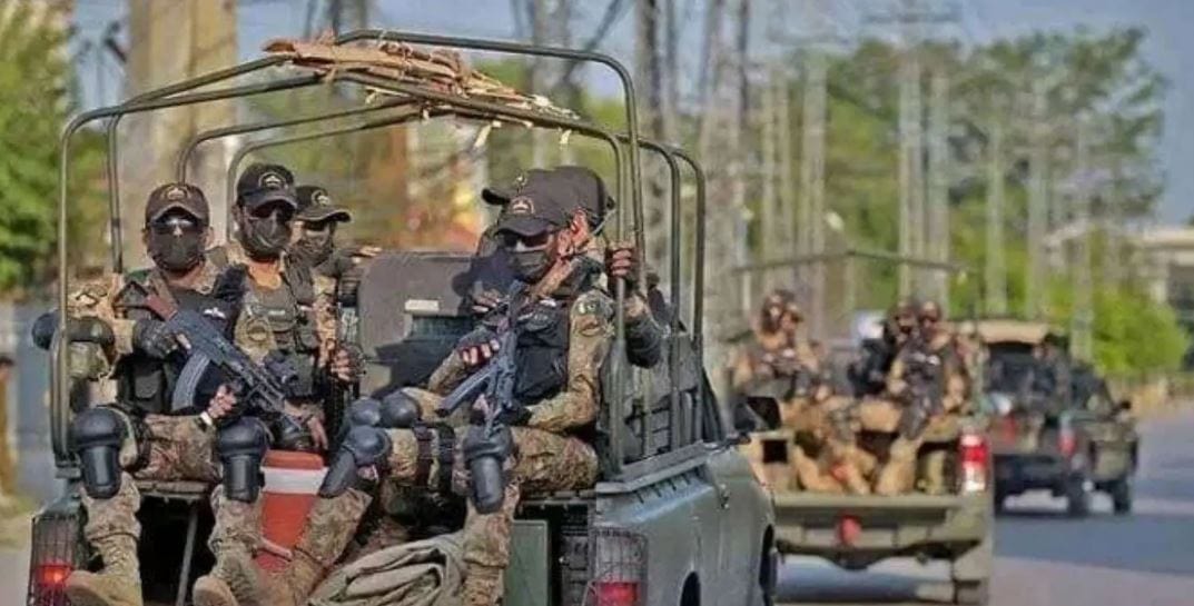 Twelve ‘Indian-sponsored’ terrorists eliminated, two Pak Army troops ...