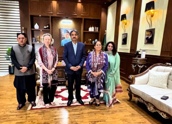 Austrian envoy meets Acting Governor to discuss cooperation, cultural ...