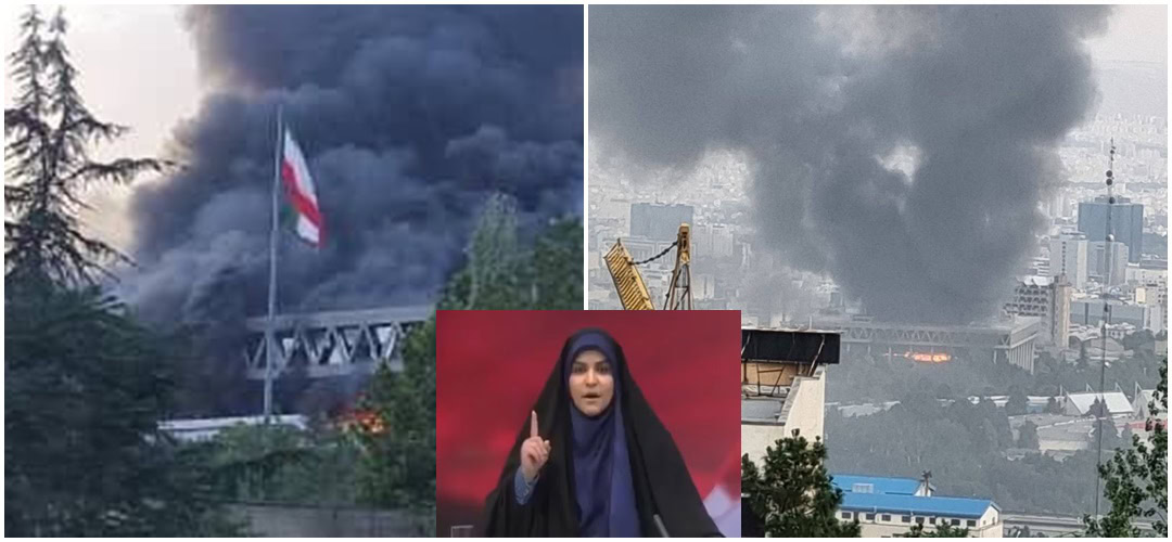 Iranian State TV bombed during Live Broadcast amid attacks on Tehran ...