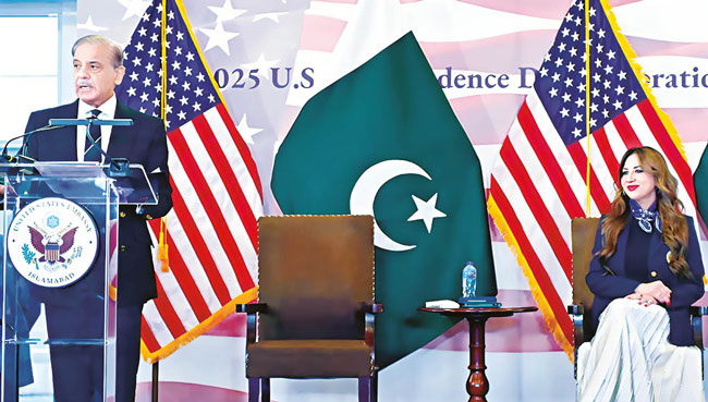 Pakistan-US relations entering into renewed friendship: Shehbaz ...