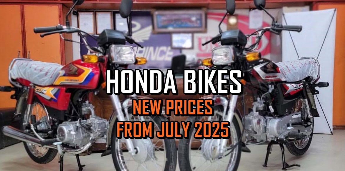 Honda CD 70, CG 125, Pridor New Prices in Pakistan from July 2025 after ...