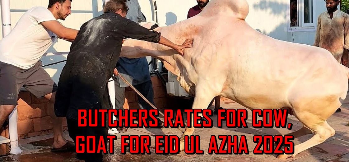 Qasai Rates in Lahore, Karachi and parts for Eidul Adha 2025 - Pakistan ...