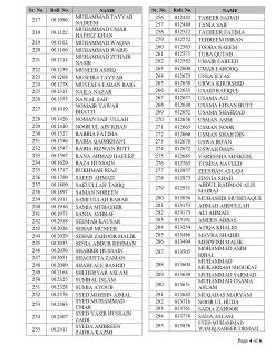 CSS 2025 Written Results; Check full List here - Pakistan Observer