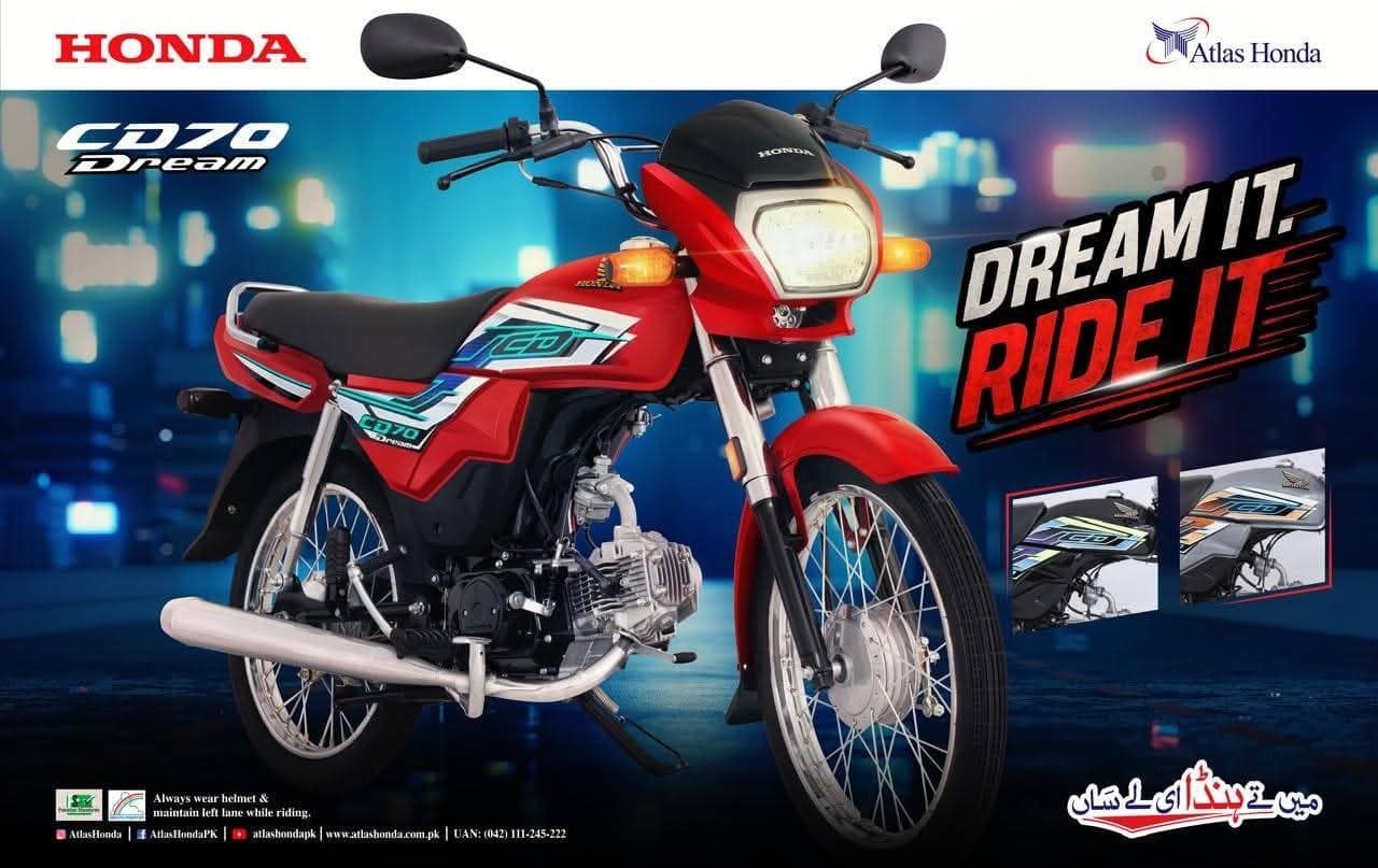 Honda CD 70 2026 model launched in Pakistan; Price, Pictures and Specs - Pakistan Observer