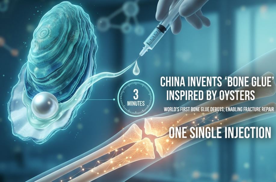 China’s Bone Glue repairs fractures in just 3 Minutes; full details ...