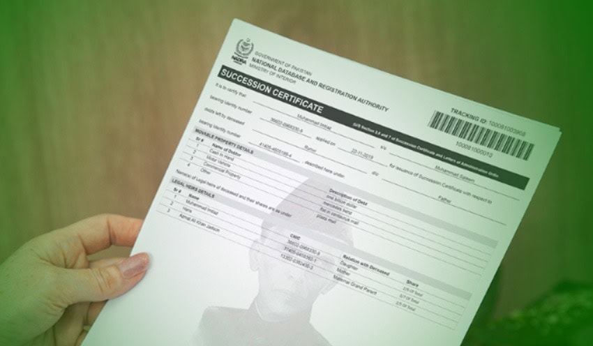 NADRA makes Succession Certificate process easier: Check free from ...