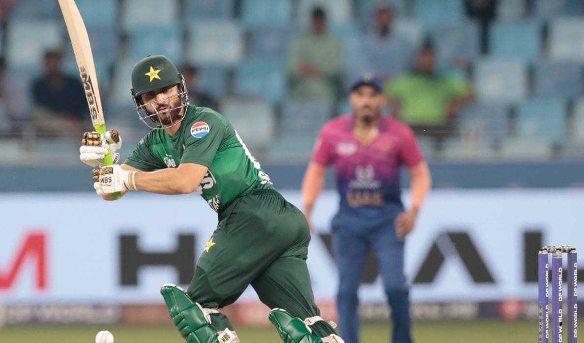 Pak vs UAE: Pakistan stumble early against UAE in postponed Asia Cup clash - Pakistan Observer