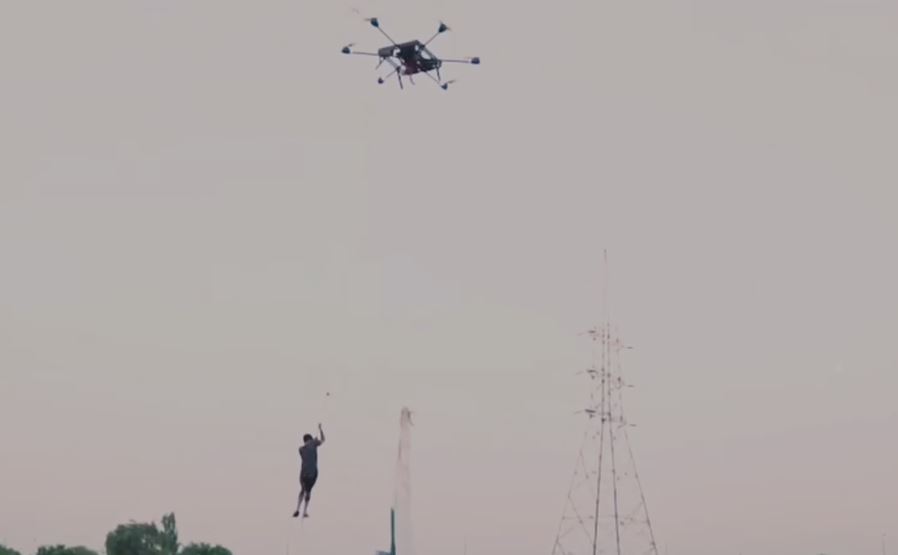 Punjab introduces first airlift drone for flood rescue operations ...
