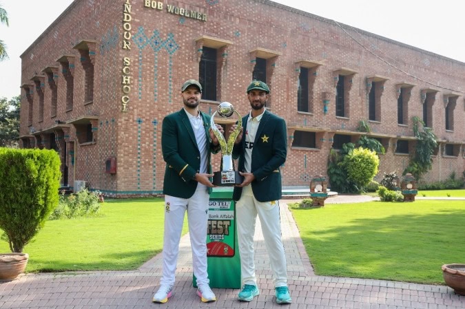 Pakistan vs South Africa Test series trophy unveiled as first match on ...