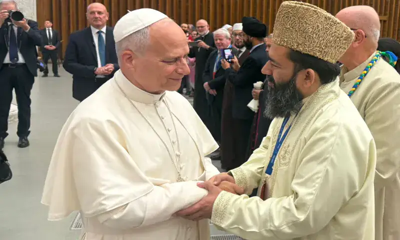 Pakistan's Maulana Azad, Pope Leo forge bridge of faith for global ...