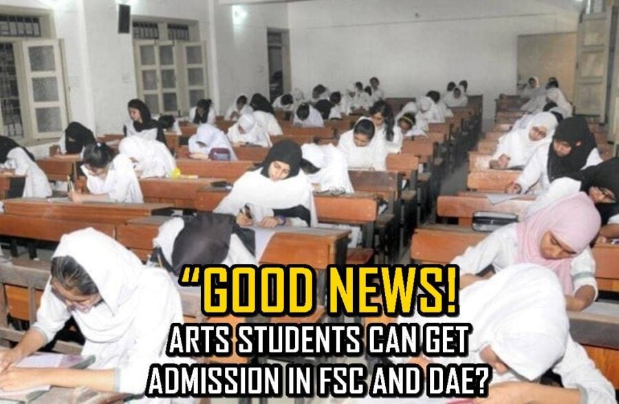 Can Arts Students get Admission in FSc, DAE programs after proposed changes? - Pakistan Observer