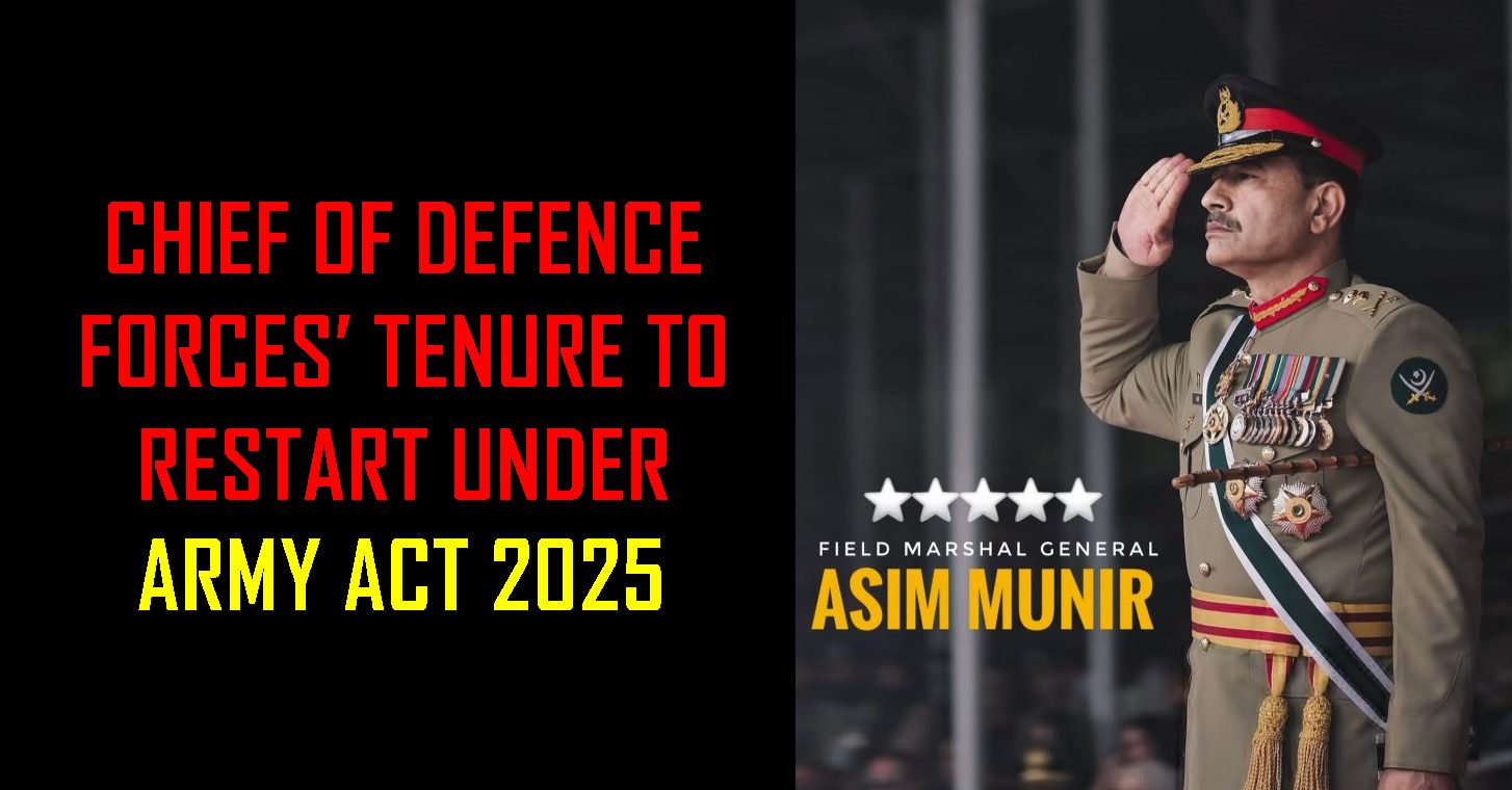 COAS Asim Munir to lead as Pak Chief of Defence Forces for next 5 years ...