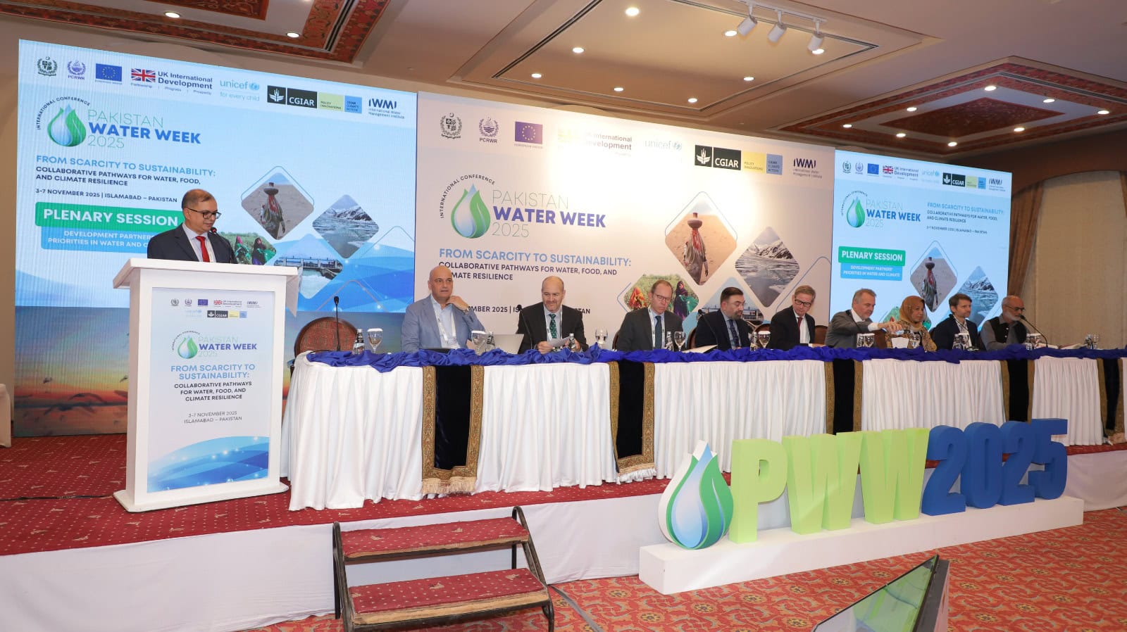 Pakistan Water Week 2025 opens with urgent call to integrate water, food and climate policies ...