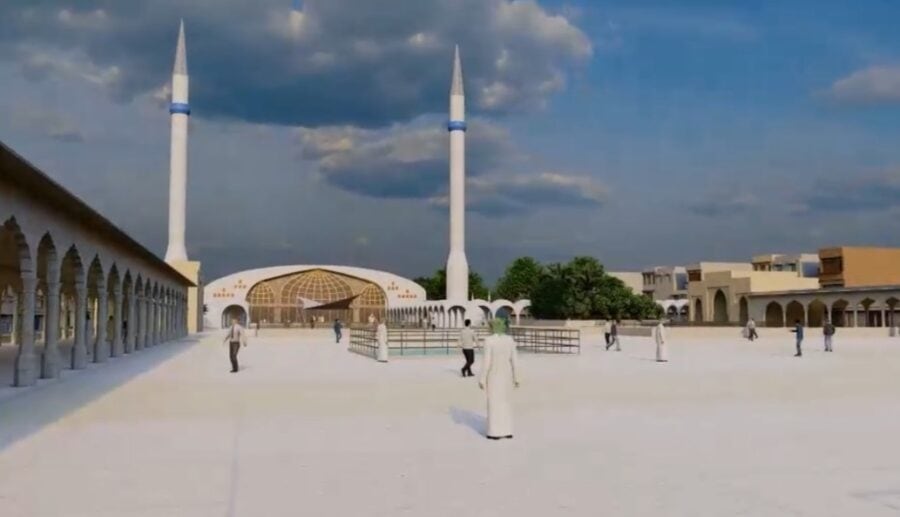 WATCH: LDA, TEPA unveil 3D video of Bhati Gate–Data Darbar remodelling ...